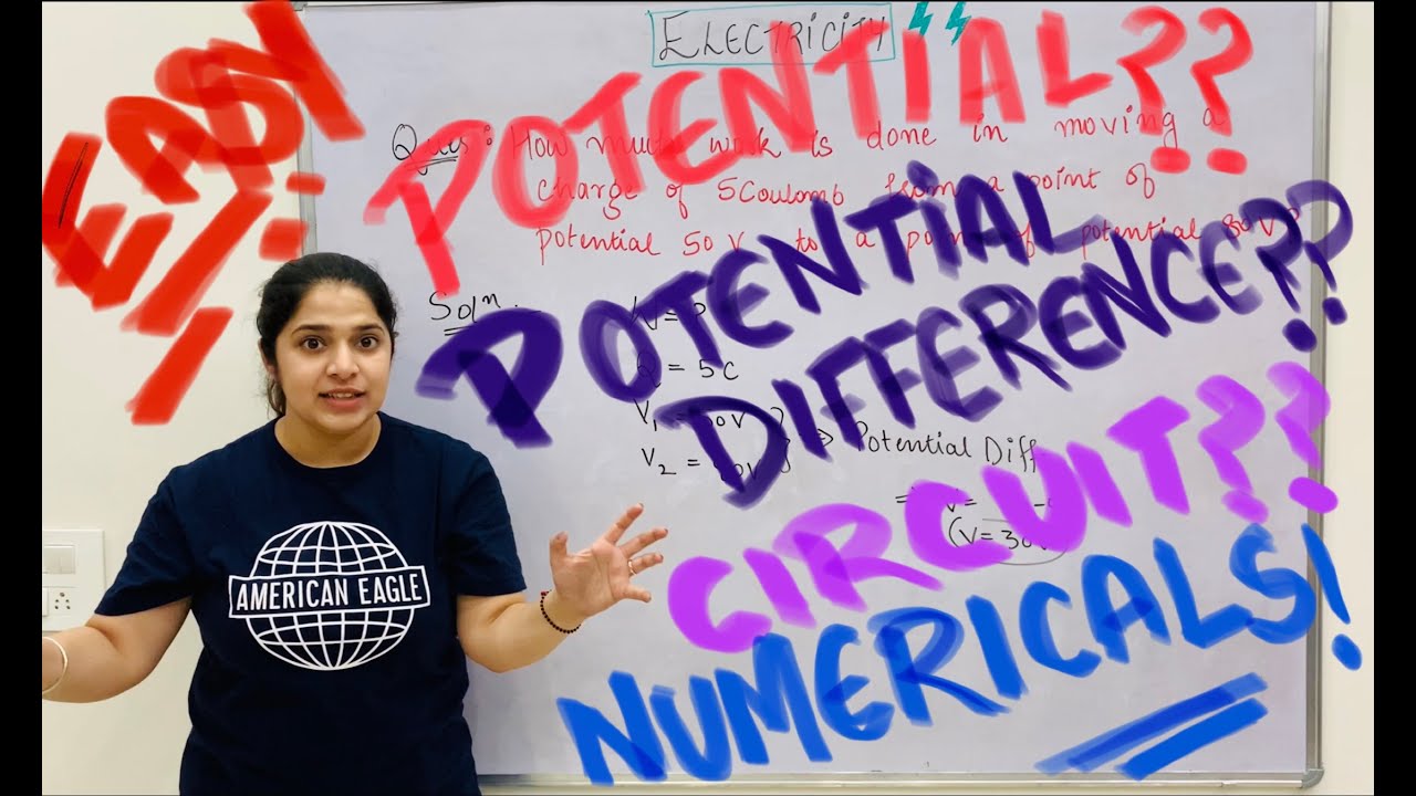 Electricity Ep02|Class 10|ELECTRIC POTENTIAL|POTENTIAL DIFFERENCE ...