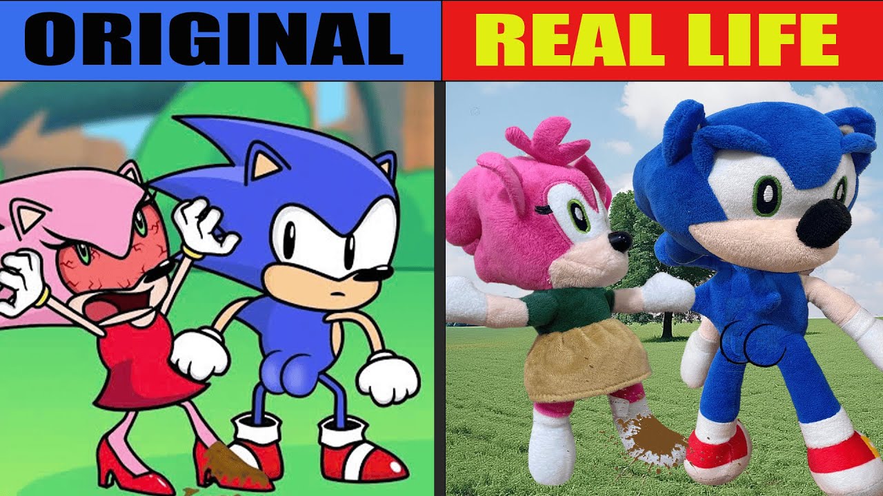 SHIN SONIC Pooped on AMY's leg | The Sonic Tapes Animation | Original ...