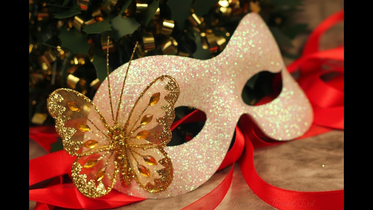 Masquerade Christmas Party - YouTube