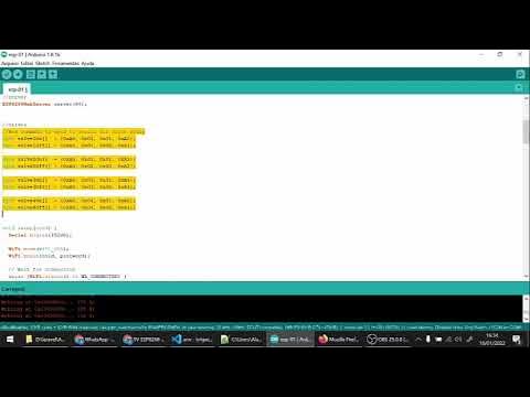 Programando Modulo Relê Wifi 4 Canais Esp8266 Esp01 - YouTube
