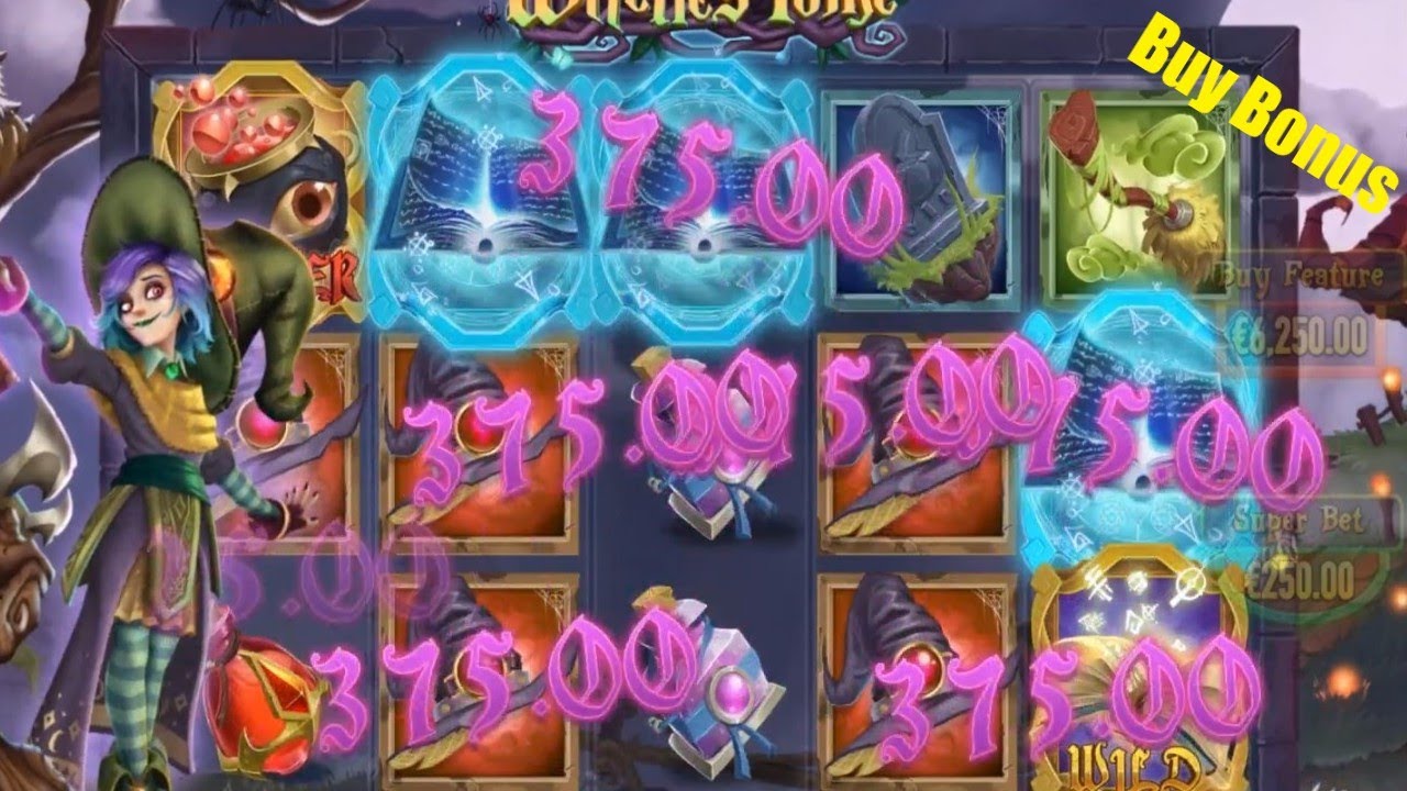 En mode "Bonus Hunt" sur le "Witch Tome" ( Achat des Free Spins comme ...