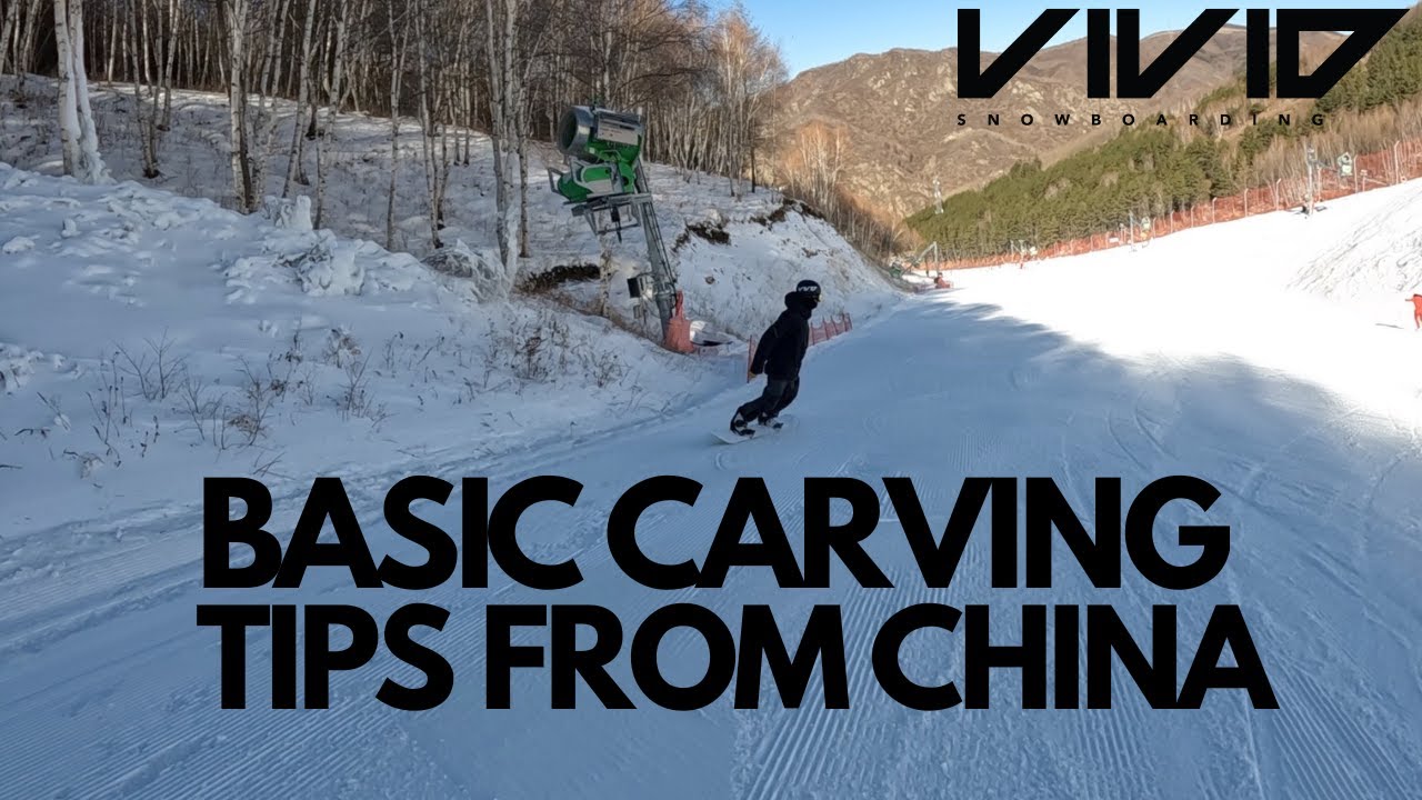 BASIC CARVING TIPS ON HOW TO CARVE YOUR SNOWBOARD - YouTube