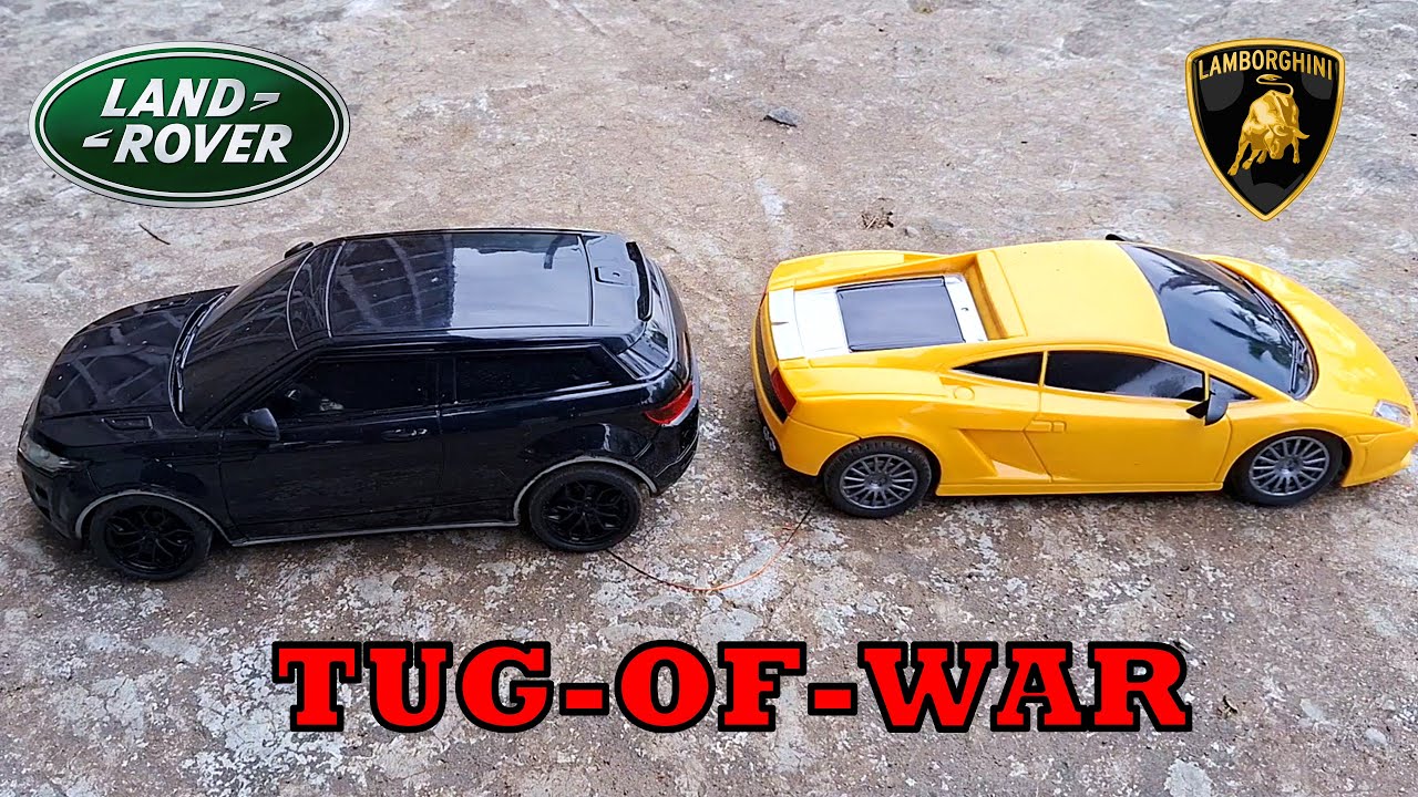 Tug-of-War Between Fastest RC Lamborghini Gallardo & Fastest RC Range ...