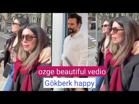 Özge yagiz New Vedio from Spain !Gökberk demirci Happy