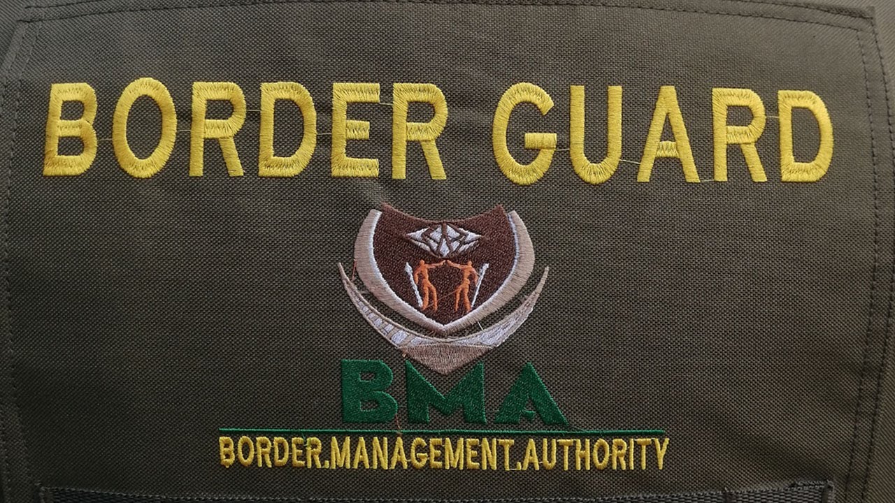 Unveiling the first cohort of 200 BMA Border Guards - YouTube
