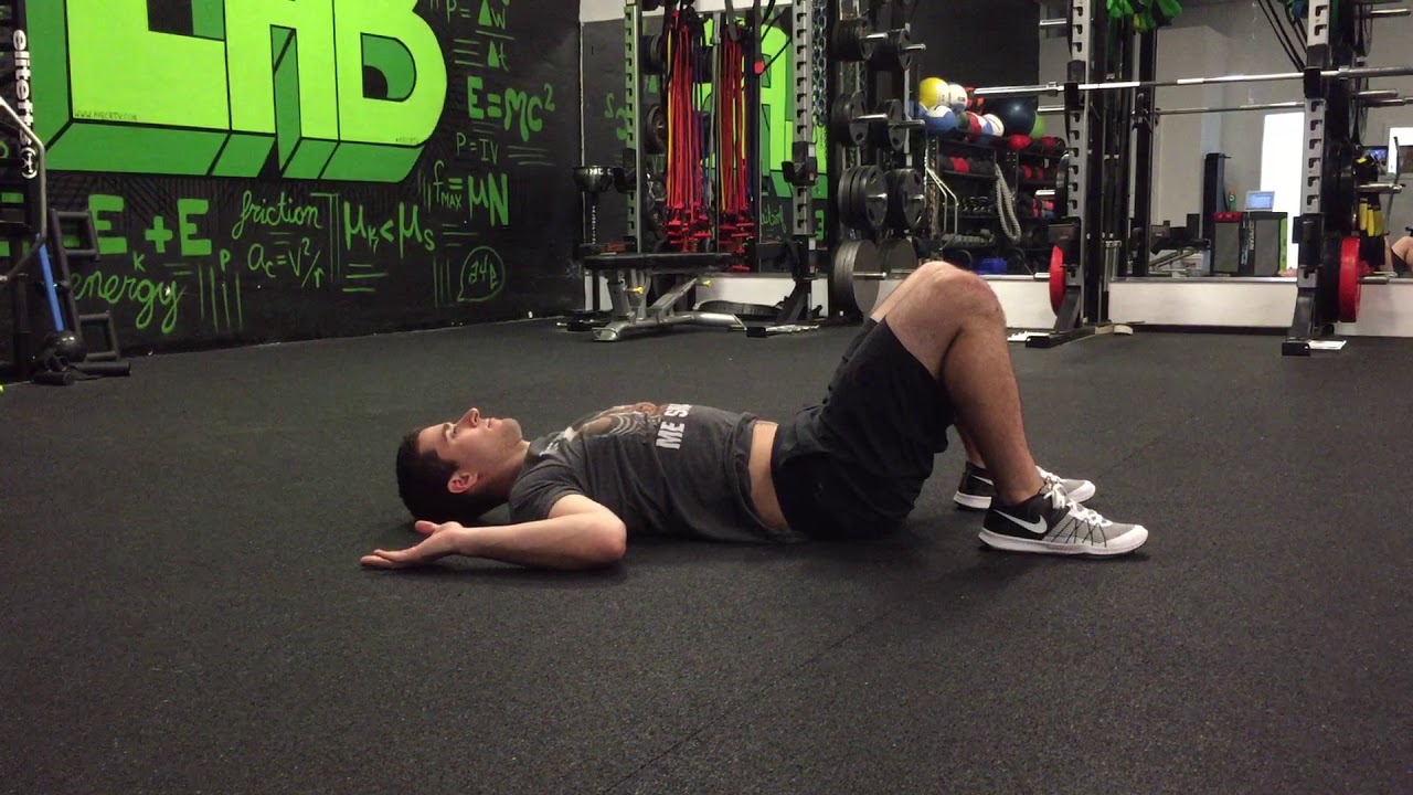 Scapular Floor Slide - YouTube