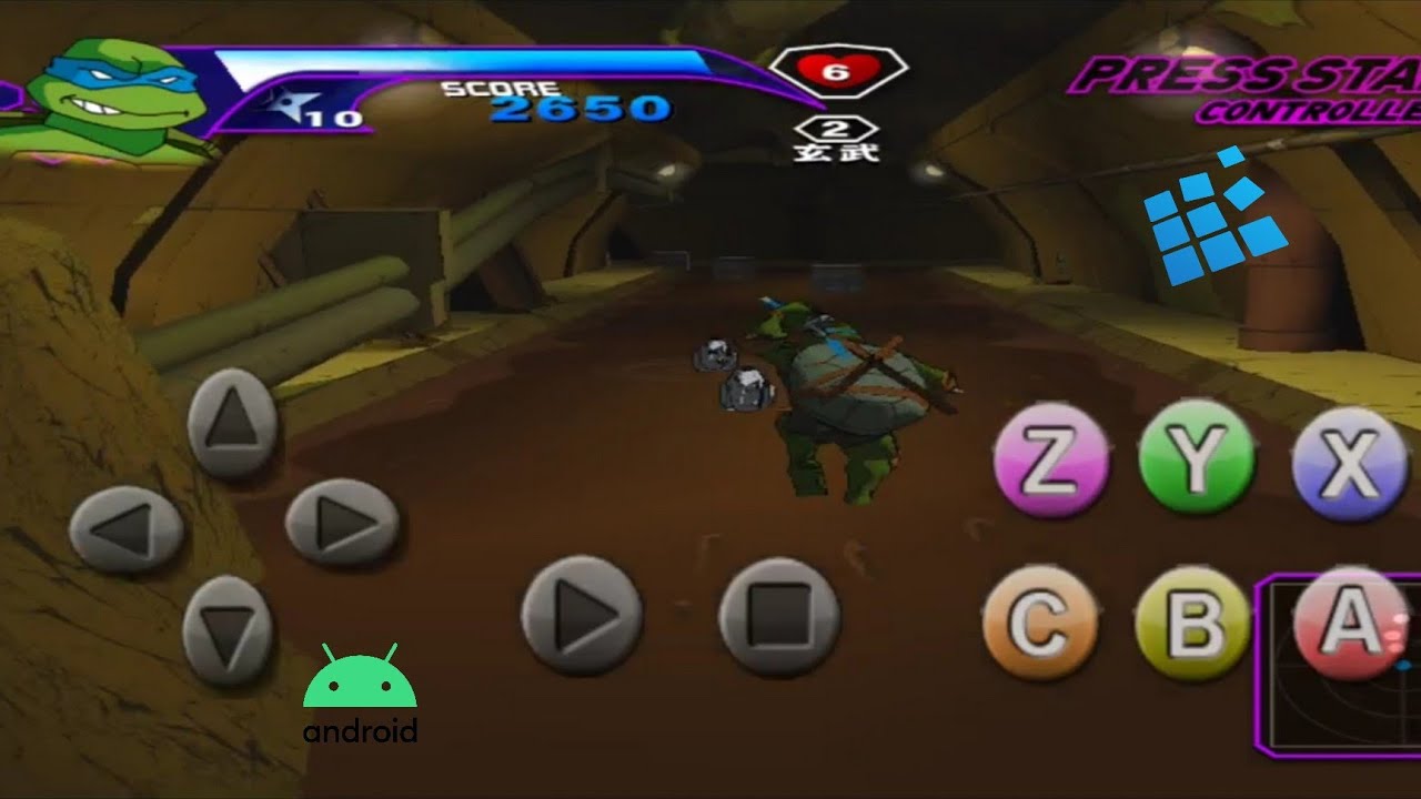 Game Tennage Muttant Ninja Turtles 2003, Exagear Windows Emulator ...