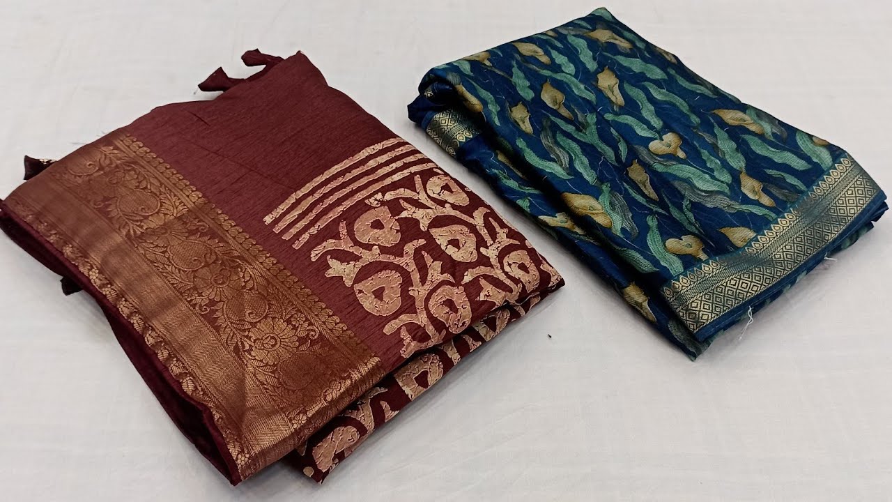 Batik print#daily wear sarees#new saree collection#fancy sadi#new fancy ...