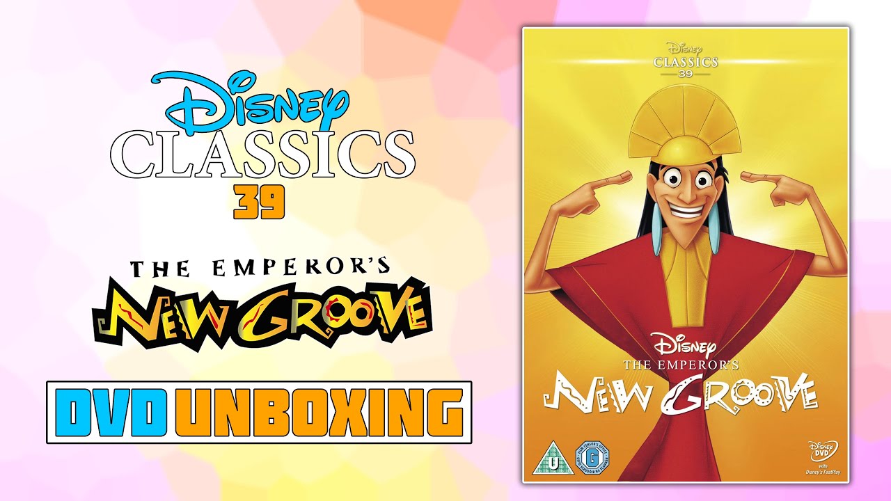 The Emperor's New Groove (Disney Classic #39) DVD UNBOXING - YouTube