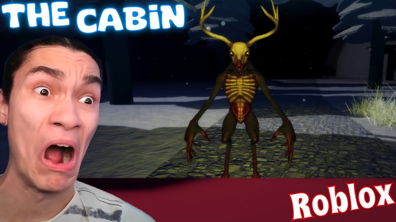 SCARY DEAR CREATURE IN THE WOODS | Roblox The Cabin Horror - YouTube