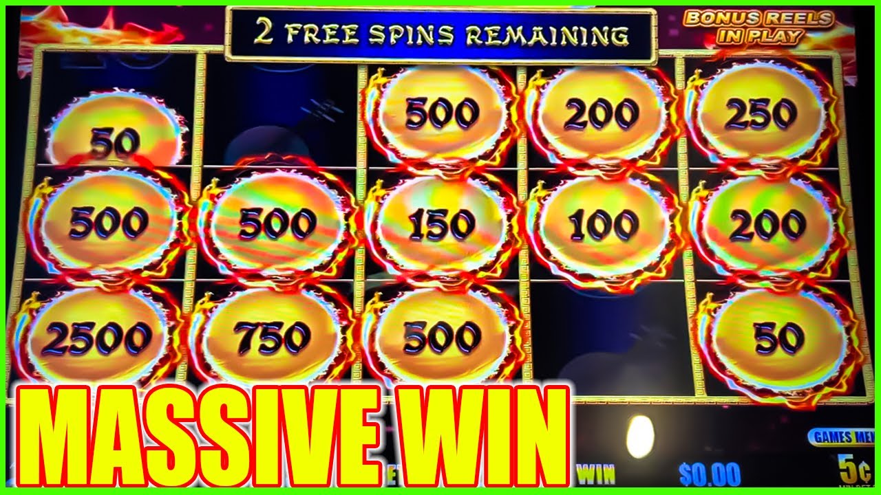 Unbelievable $50 Free Play For This MASSIVE WIN! Autumn Moon Dragon ...