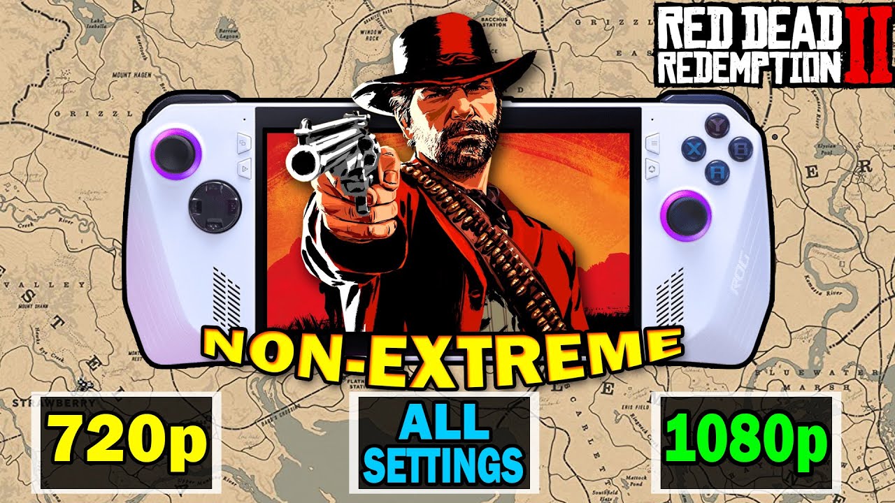 RDR2 | Asus Rog Ally Z1 (NON-EXTREME) ALL PRESETS | FSR | 720p & 1080p ...