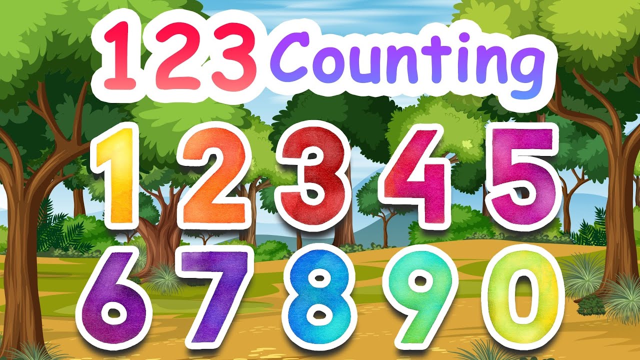 1234 Numbers Counting | Let's Count the Numbers | Counting Numbers for ...