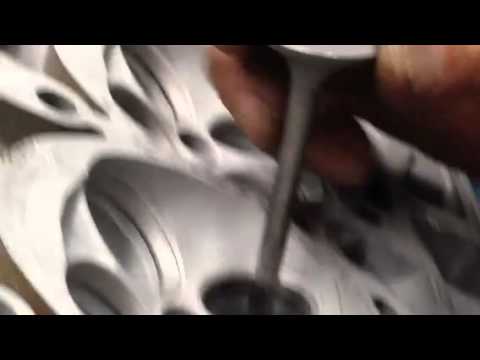 Checking valve guide clearance - YouTube