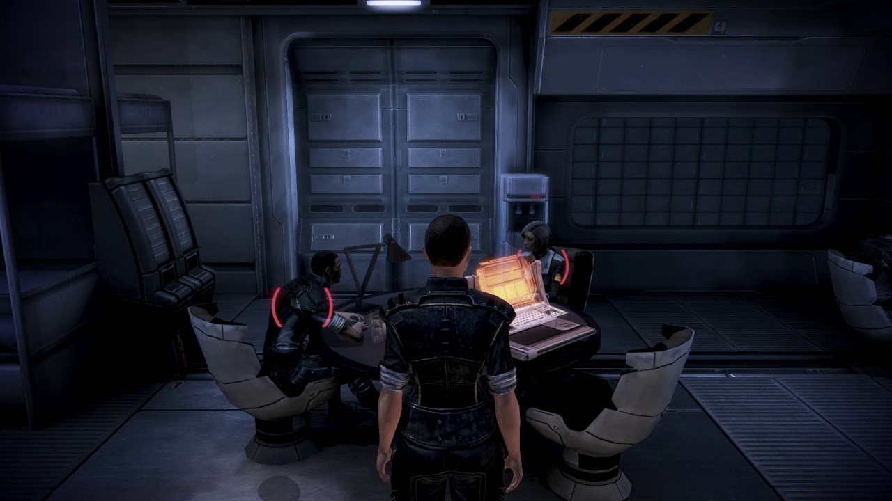 Mass Effect 3: Chakwas and Adams talk about Cerberus - YouTube
