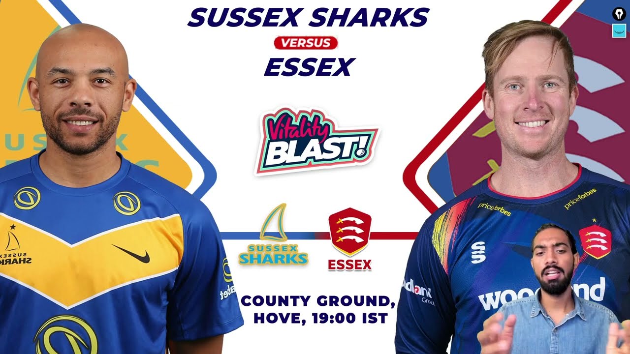SUS vs ESS Dream11, SUS vs ESS Dream11 Prediction, Sussex vs Essex Dream11 Prediction, T20 Blast ...