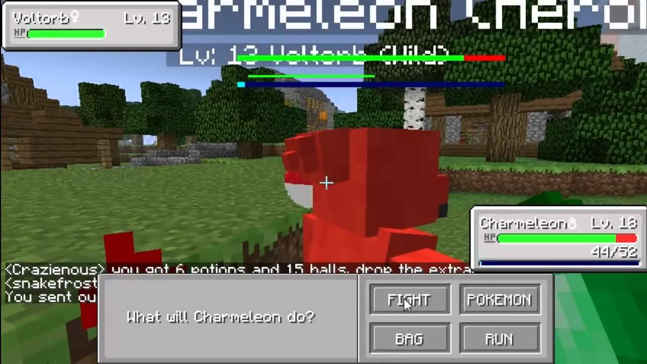 MineCraft Mod Pixelmon Online #1 โปเกม่อนออนไลน์ - YouTube