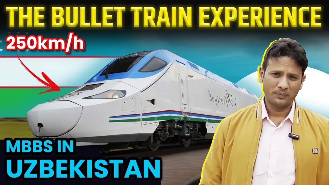 Journey on Uzbekistan’s Bullet Train: Tashkent to Samarkand | High ...