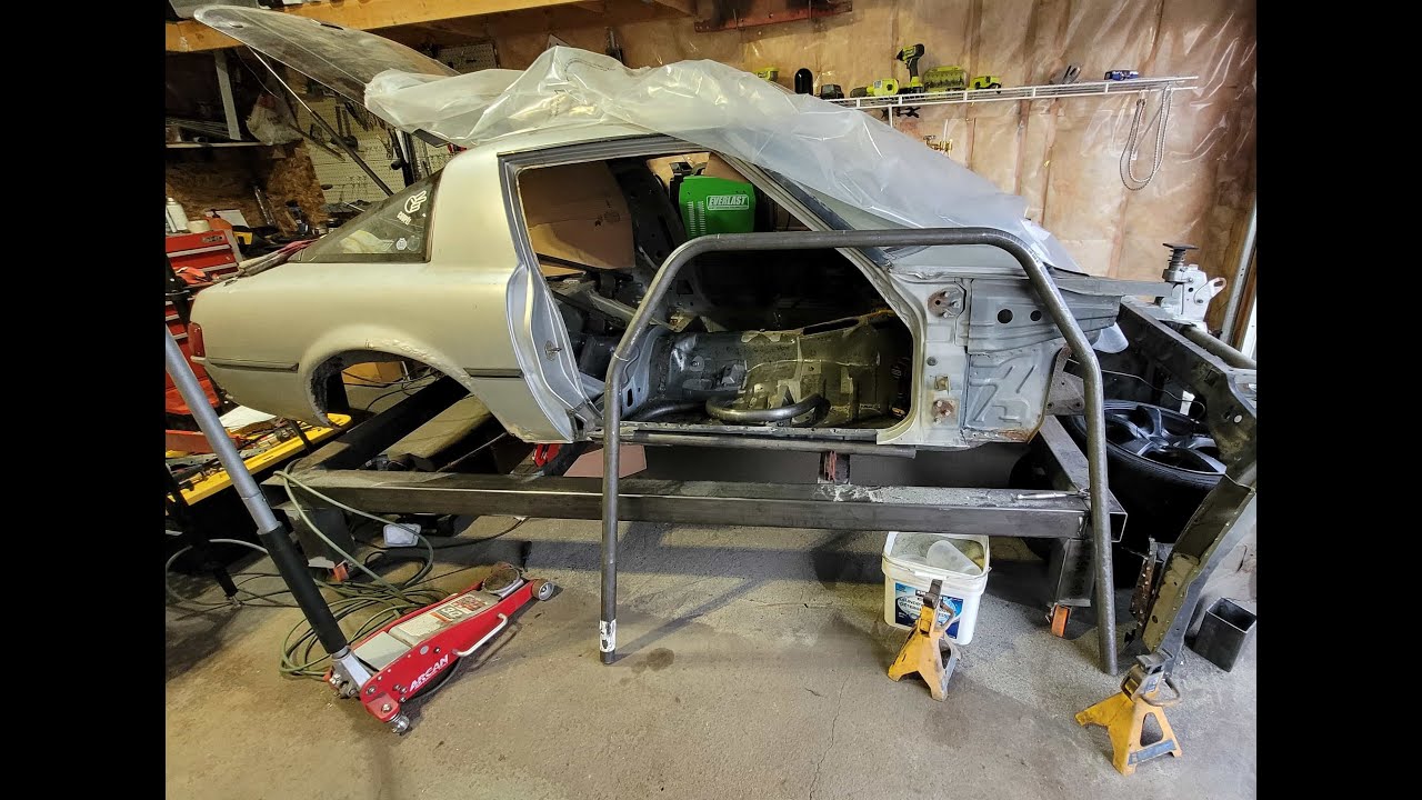 AWD SA22C Rx7 - Roll Cage Main Hoop - YouTube