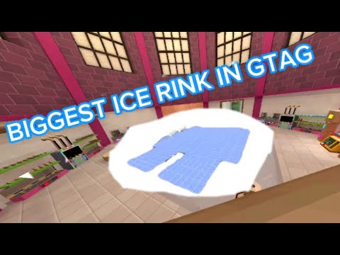 HUGE ICE RINK IN GORILLA TAG - YouTube
