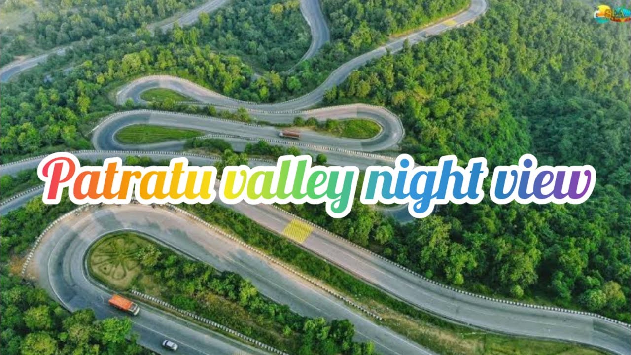 patratu valley night view.....#unlimited vlogs - YouTube