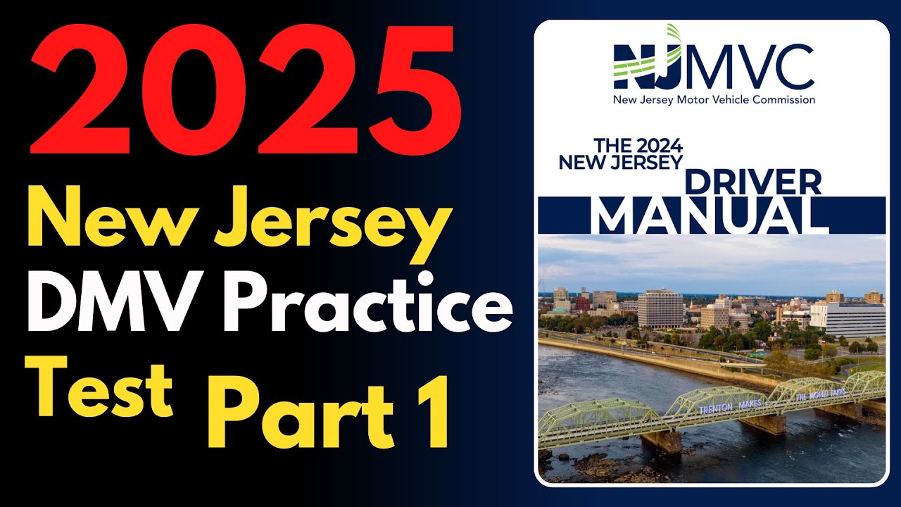 New Jersey DMV Permit Practice Test | Part 1 | USA DMV Permit Practice ...