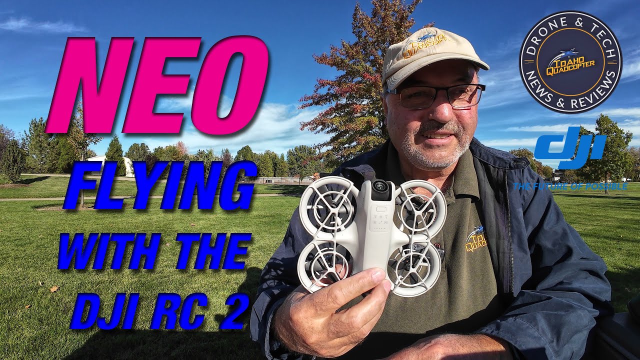 Flying the DJI Neo with the DJI RC 2 Controller - YouTube