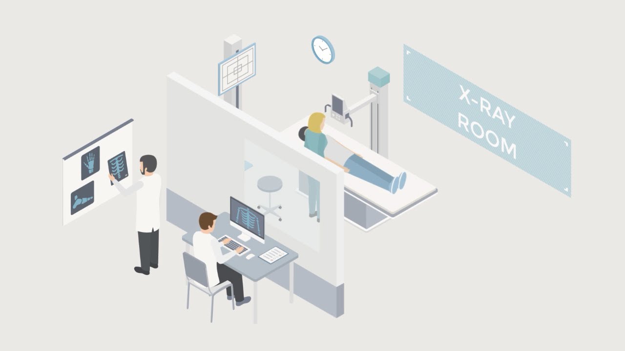 Isometric Hospital Room Animation - After Effects Template - YouTube