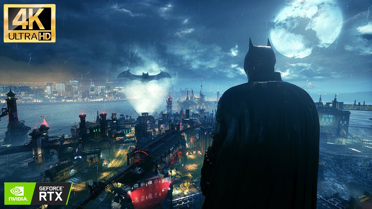 Batman: Arkham Knight | Ultra Realistic Graphics Settings Gameplay ...