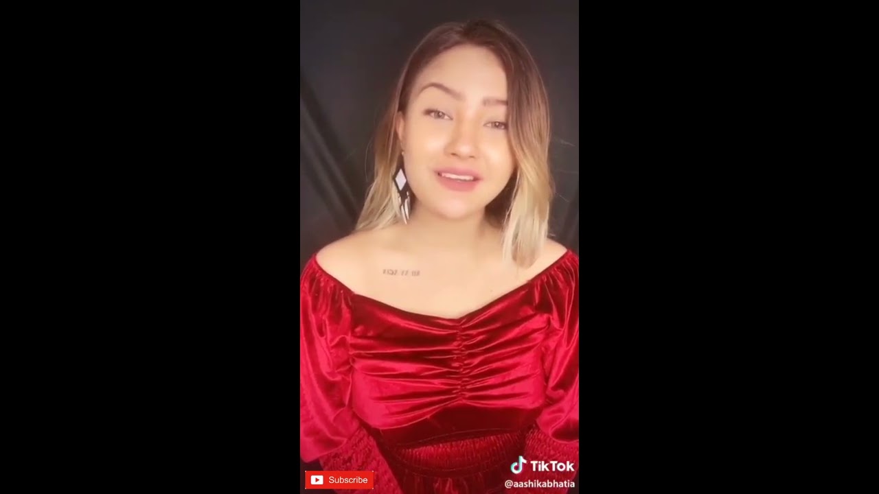 Tiktok . Best tiktok Aashika Bhatia Tik Tok - YouTube