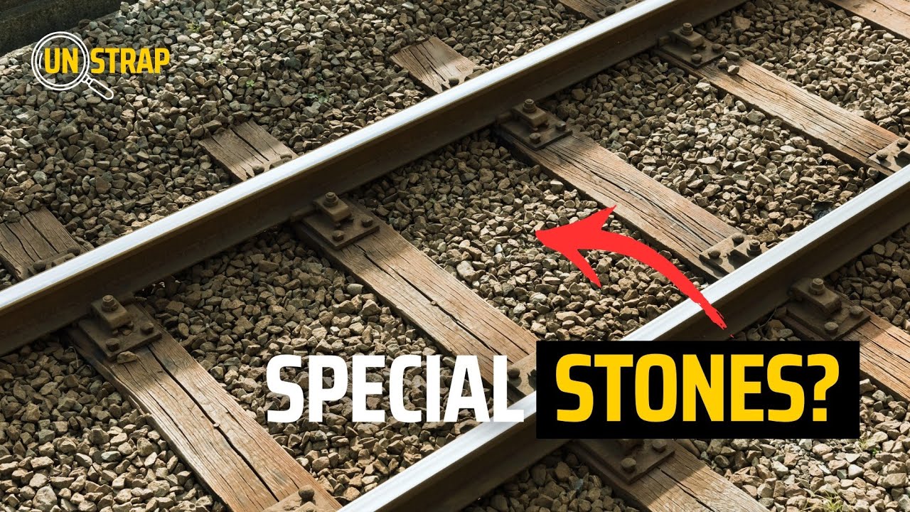 Why are Stones Placed Along Railway Tracks? - YouTube