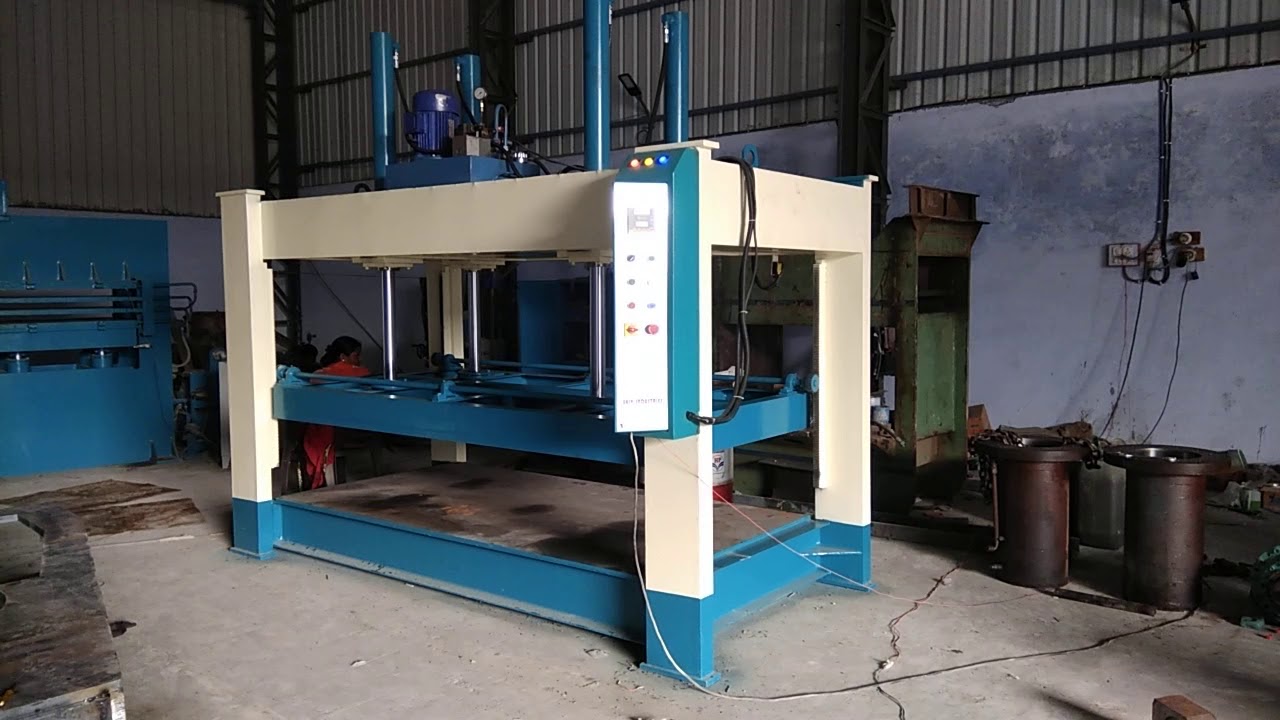 100 ton cold press for lamination #cold_press #hydraulic_cold_press ...