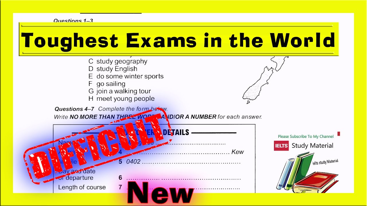 Ielts Listening Practice Test 2016 With Answers Difficult Exam YouTube Ielts Listening Practice Test 2016 With Answers Difficult Exam YouTube
