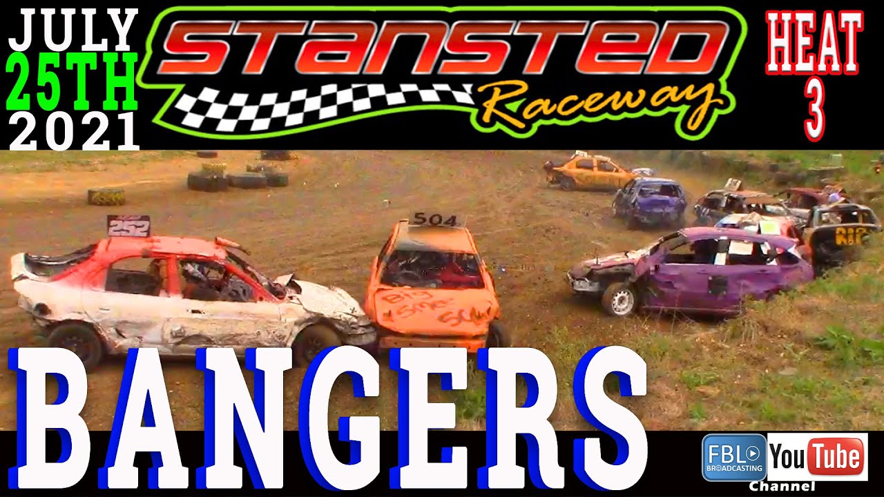 Stansted Raceway. Bangers. HEAT 3. 25th July 2021. Stock car. Full ...