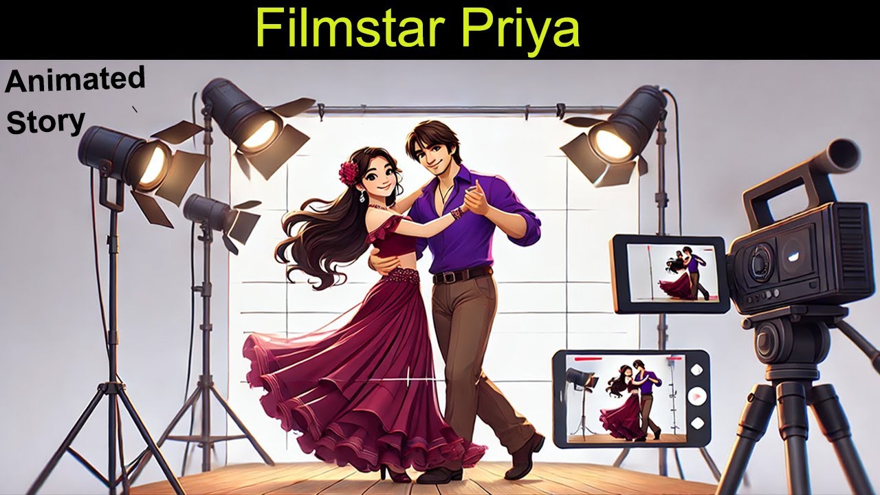 Film star Priya | English Stories | Animated Stories | Learn English ...