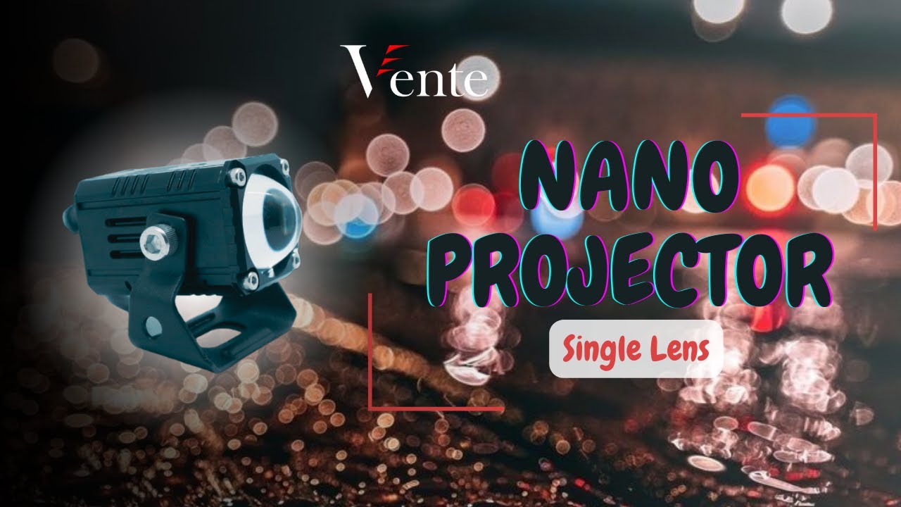 Nano Projector Single Lens dari Vente. Kecil-kecil terang !!! - YouTube