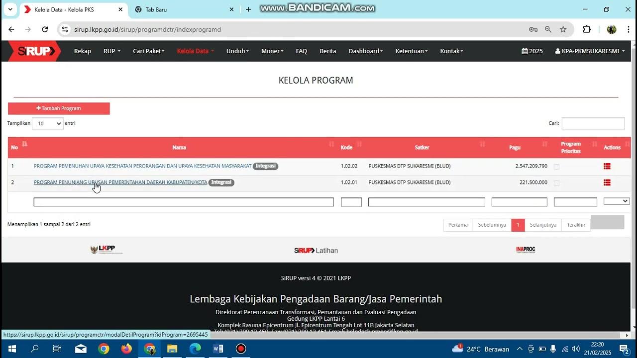 Pemilihan PPK pada Akun KPA - YouTube