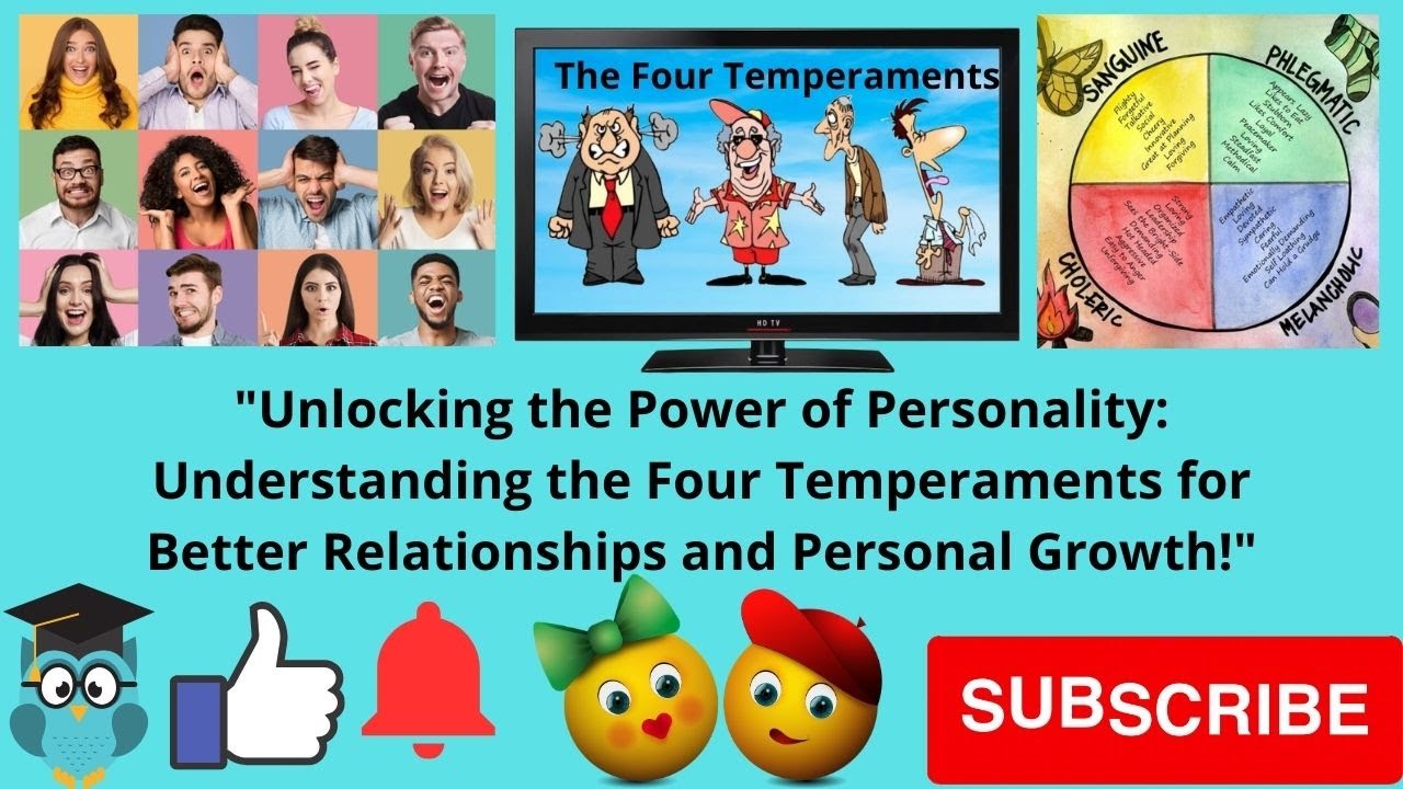 "Unlocking the Power of Personality: Understanding the Four ...