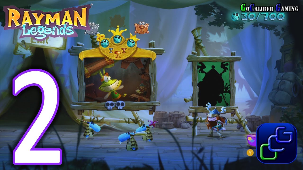 Rayman Legends Walkthrough - Part 2 - Teensies In Trouble: Enchanted ...
