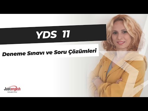 YDS - Deneme Sınavı ve Soru Çözümleri - Ders 11 - Uzaktan Eğitim