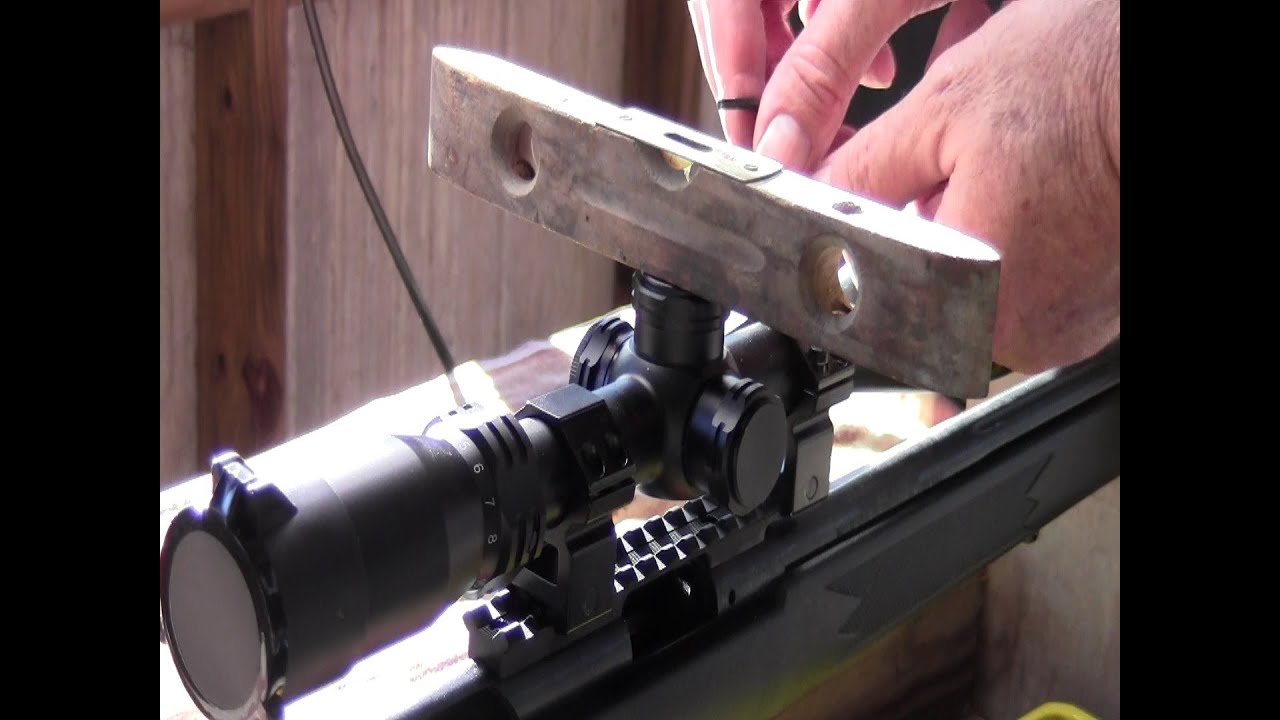 How to Mount a Rifle Scope - YouTube