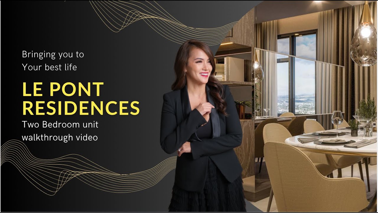 Le Pont Residences- 2Br walkthrough - YouTube
