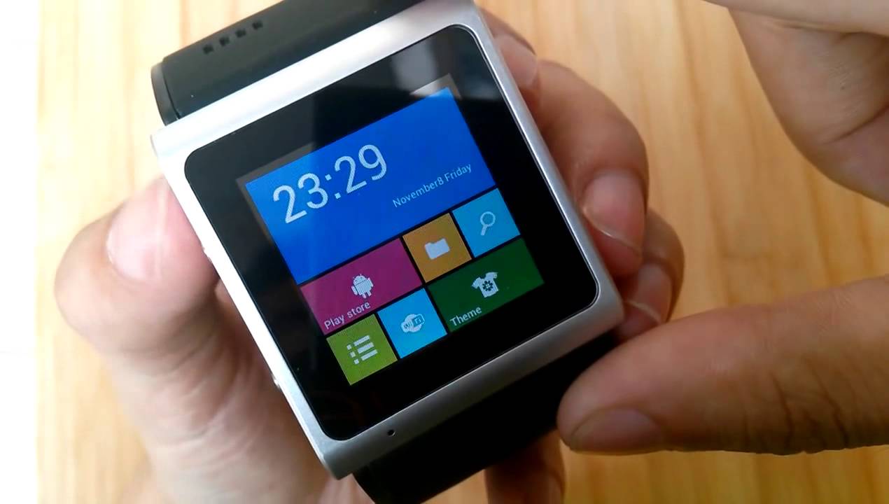 Goophone Smart Watch Review - YouTube