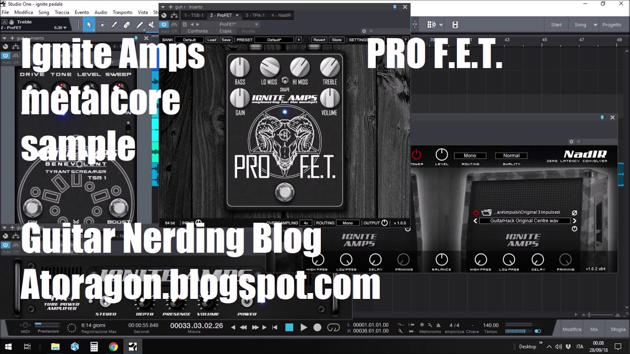 Ignite Amps ProF.E.T. Metal - YouTube