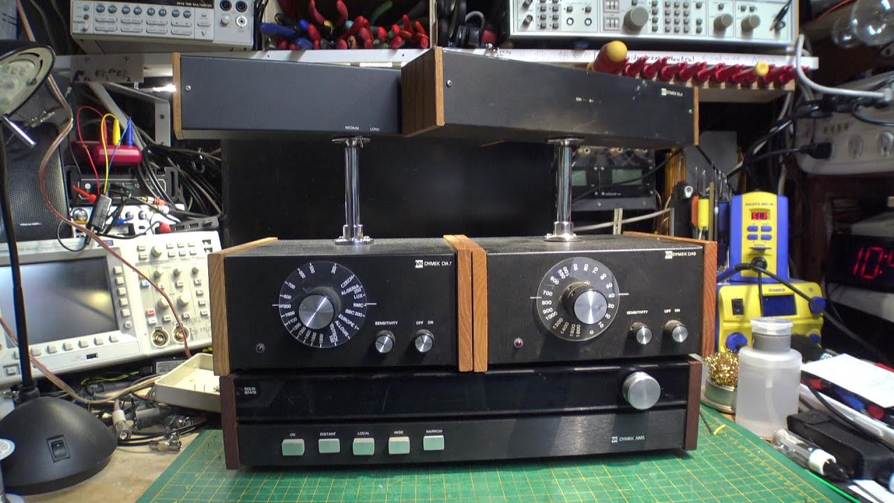 McKay Dymek AM5 AM Tuner & DA7 DA9 Antennas - YouTube