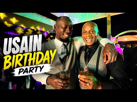 Usain Bolt birthday party Was Full of surprises, Welcome to the 40s Club ! 