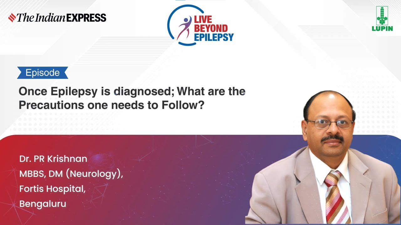 Dr. PR Krishnan || Live Beyond Epilepsy || Indian Express - YouTube