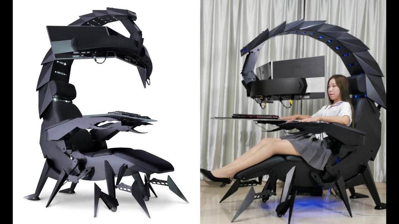 The Scorpion Computer Cockpit || Computer Chair || Computer Set Comfort ...