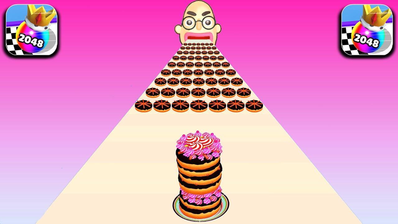 Pancake Run, Ball Run 2048, Hair Challenge - New TikTok Video and ...