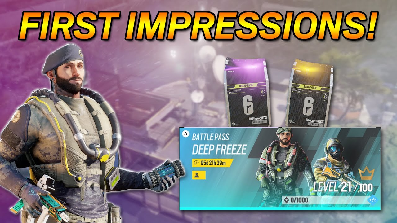 FIRST IMPRESSIONS OF THE NEW SEASON! - Rainbow Six Siege Deep Freeze ...